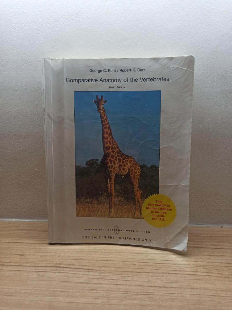 Comparative Anatomy of the Vertebrates (9th Edition) by Kent and Carr ...