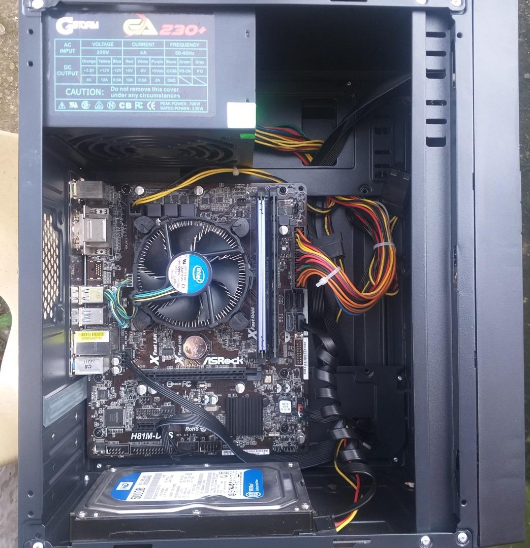 CPU 4th gen/ system unit only, Computers & Tech, Desktops on Carousell