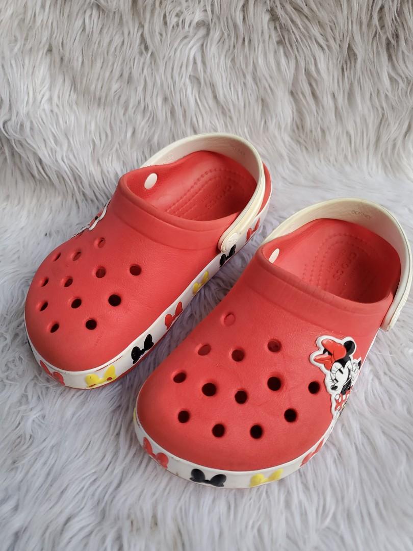 CROCS Disney Minnie Mouse Fun Lab Classic Clog size C11/17CM, Babies ...