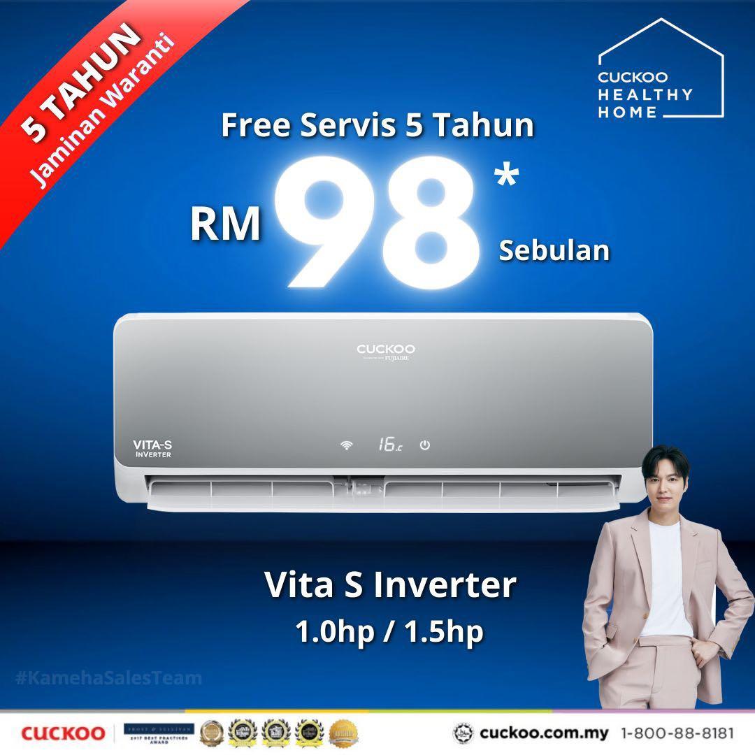 Cuckoo Aircond, TV & Home Appliances, Air Conditioners & Heating on ...