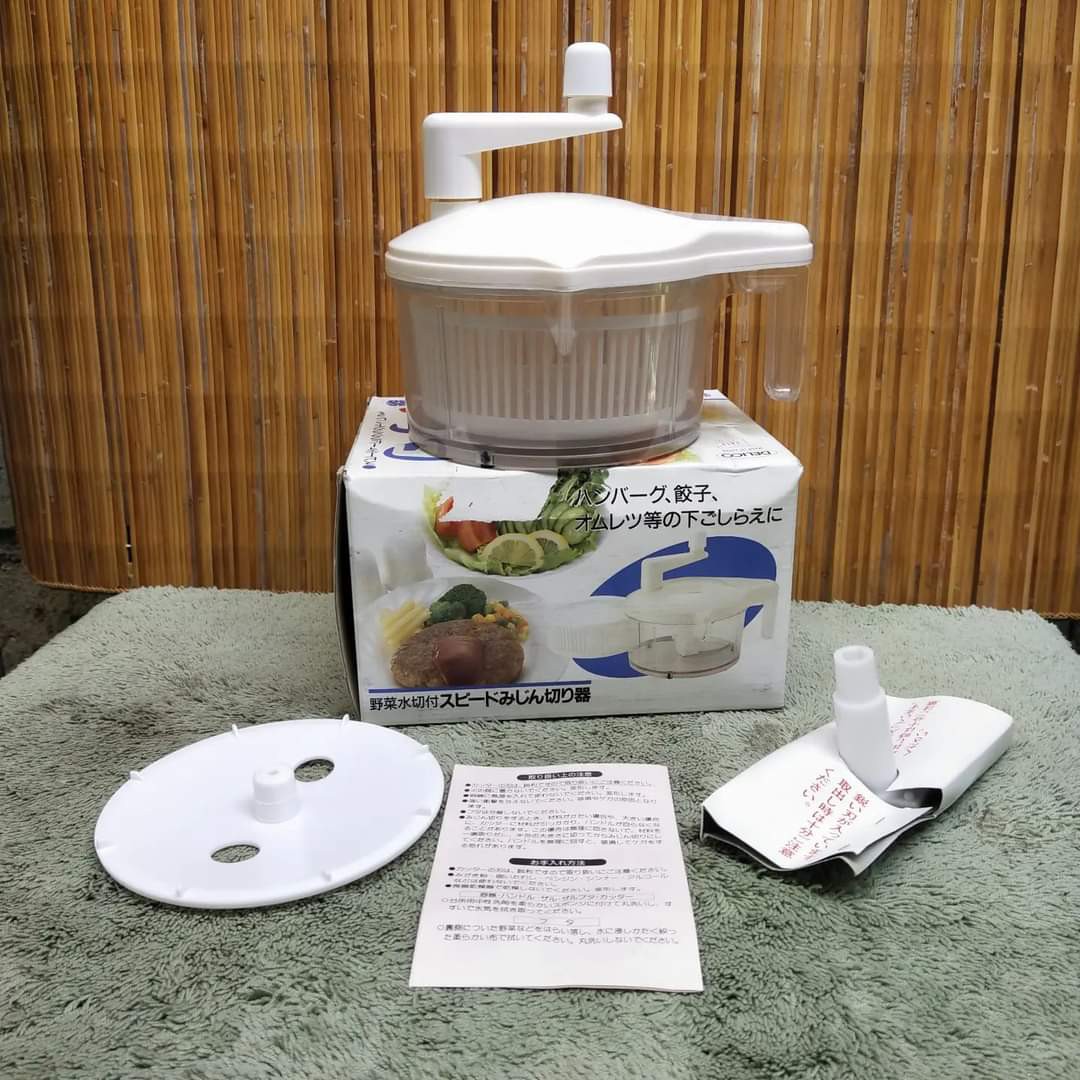 DELCO Multipurpose food processor / spinner, Furniture & Home Living ...