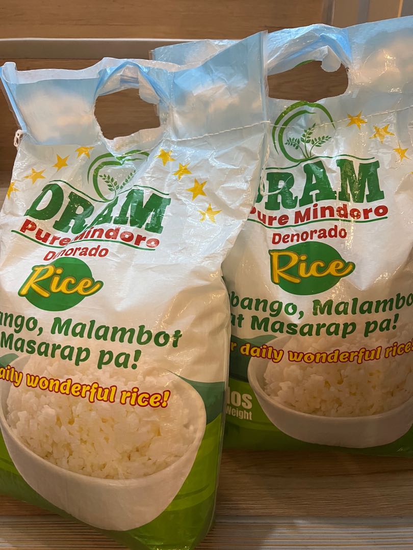 Dram pure mindoro 5kg, Food & Drinks, Rice & Noodles on Carousell