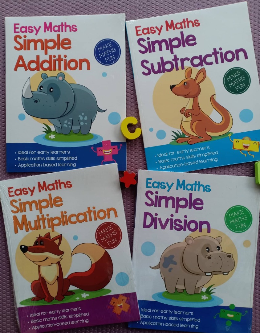 Easy Maths-Simple Addition, Subtraction, Multiplication and Division ...
