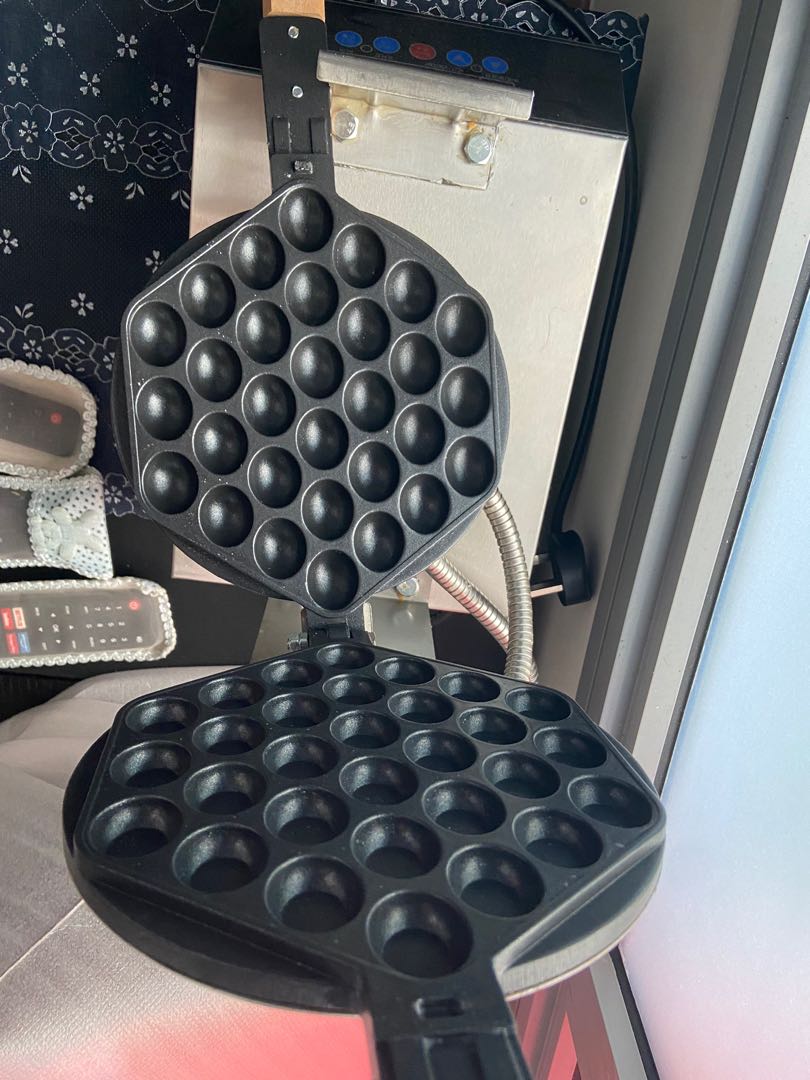 Egglet Waffle Machine Maker w premix, TV & Home Appliances, Kitchen ...