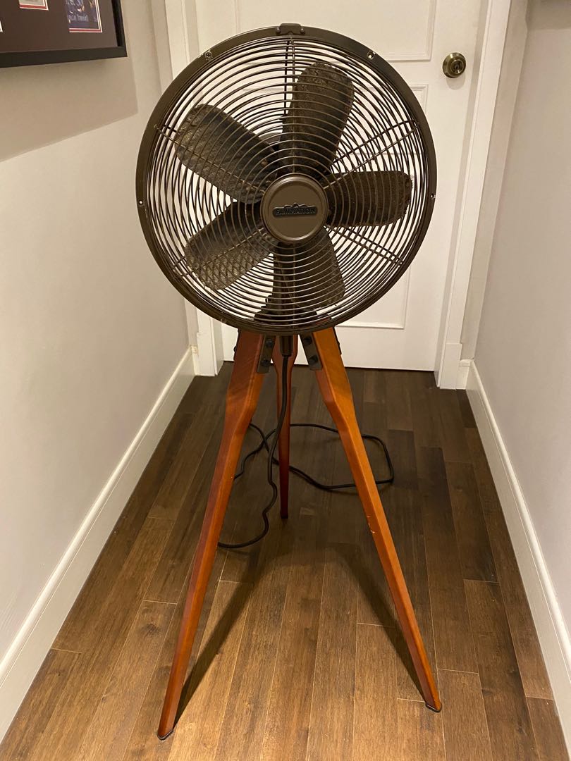 Fanimation vintage standing fan, Furniture & Home Living, Lighting ...