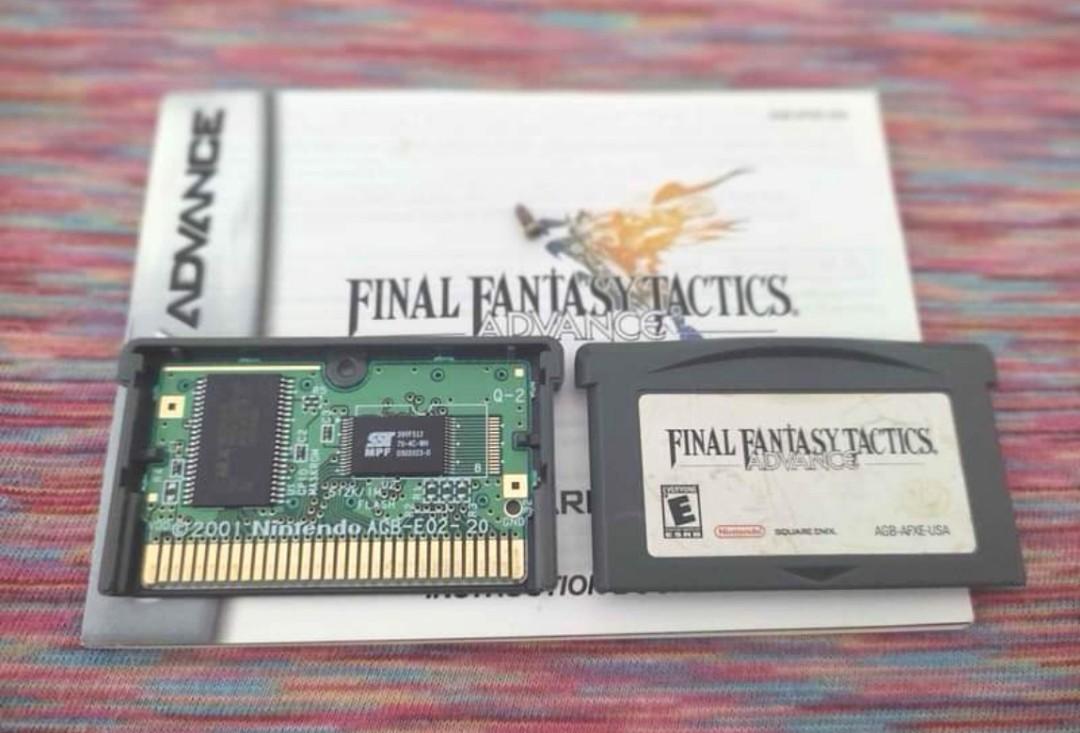 Final Fantasy Tactics Advance (Complete) Authentic for Gameboy Advance ...