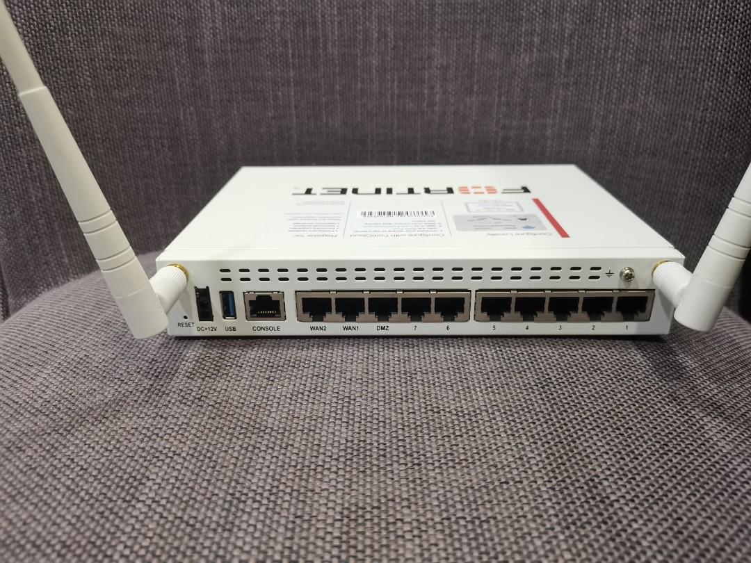 Fortigate 60E Firewall Router, 電腦＆科技, 商務用科技產品 - Carousell