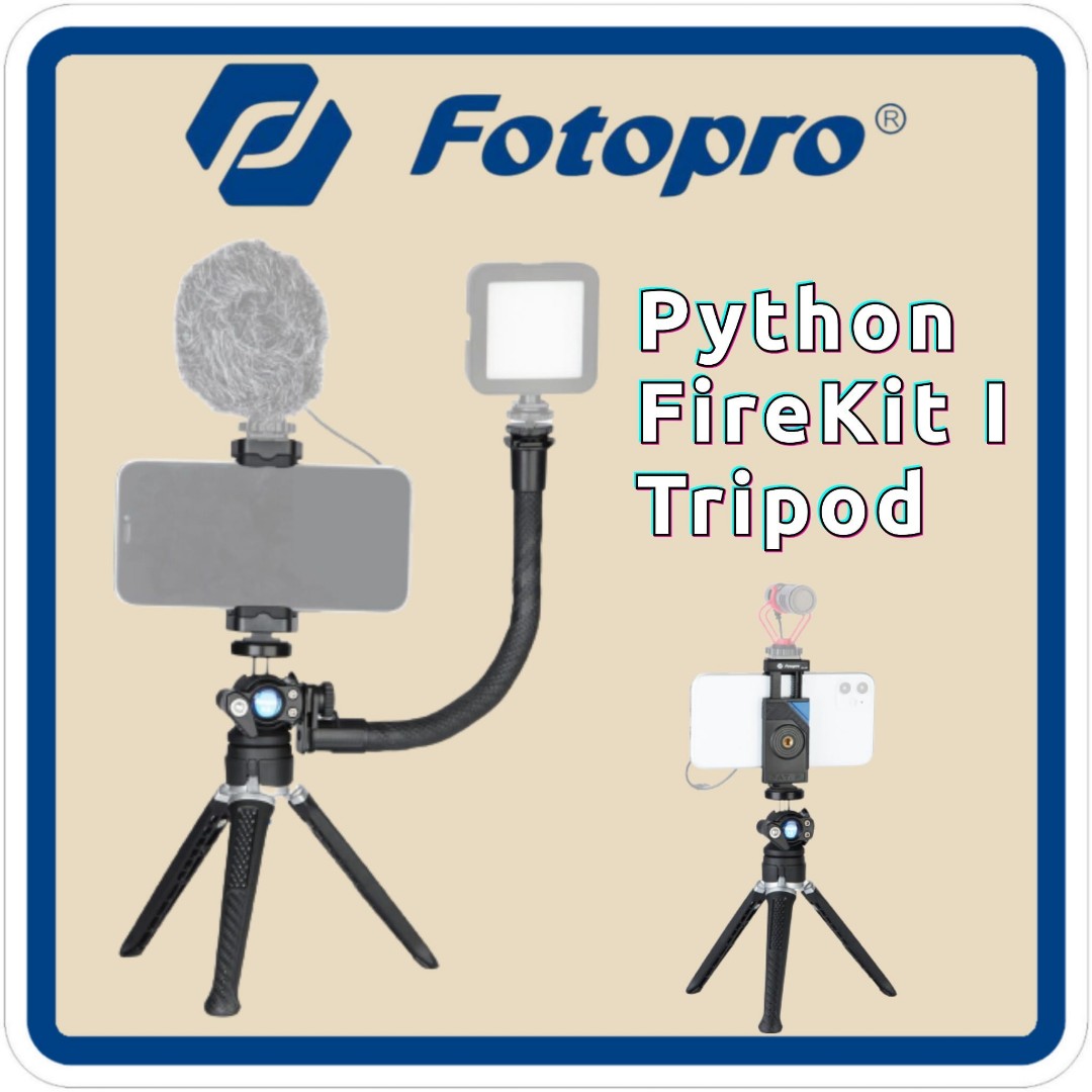 Fotopro python firekit 1, Photography, Photography Accessories, Tripods ...