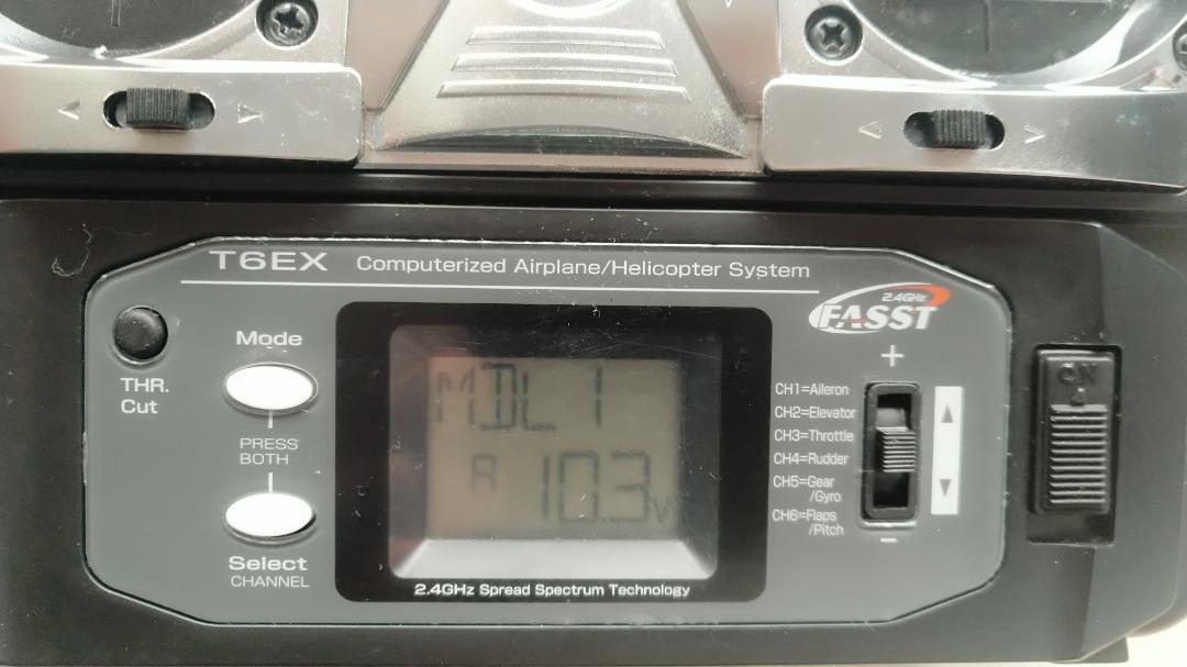 Futaba T6EX 6 channels transmitter and receiver, Hobbies & Toys, Toys ...