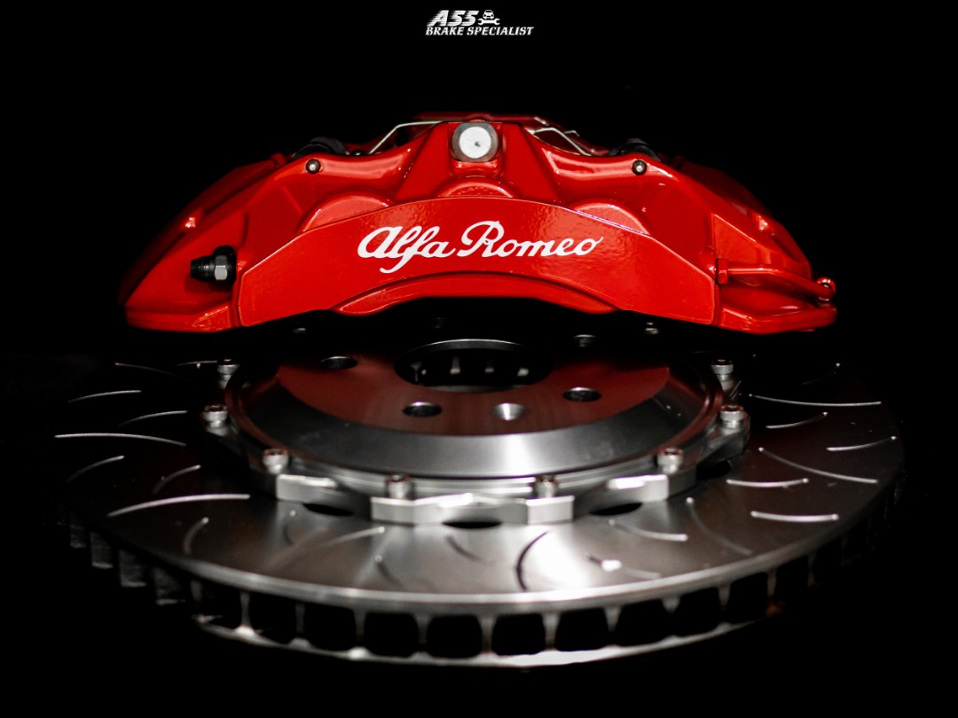 Brembo Alfa Romeo 6 Pot Caliper Brake Kit : Honda Vezel Civic / VW Golf ...