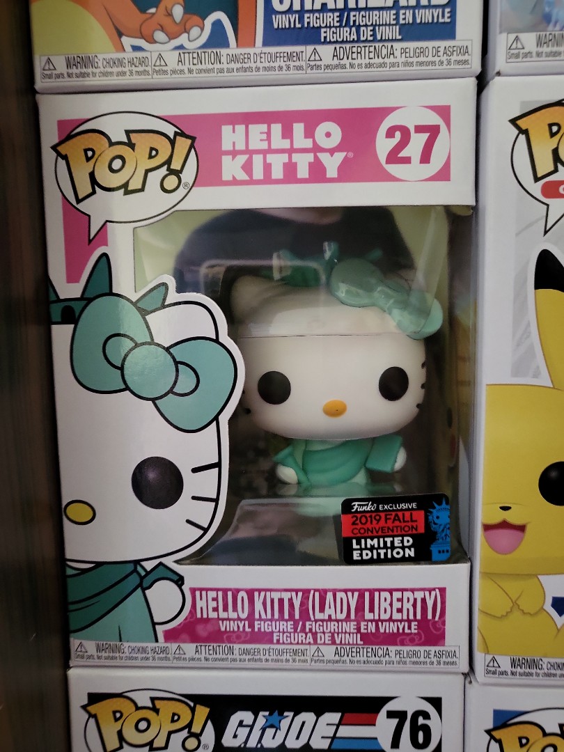 Hello kitty lady liberty 27 funko pop, Hobbies & Toys, Toys & Games on ...