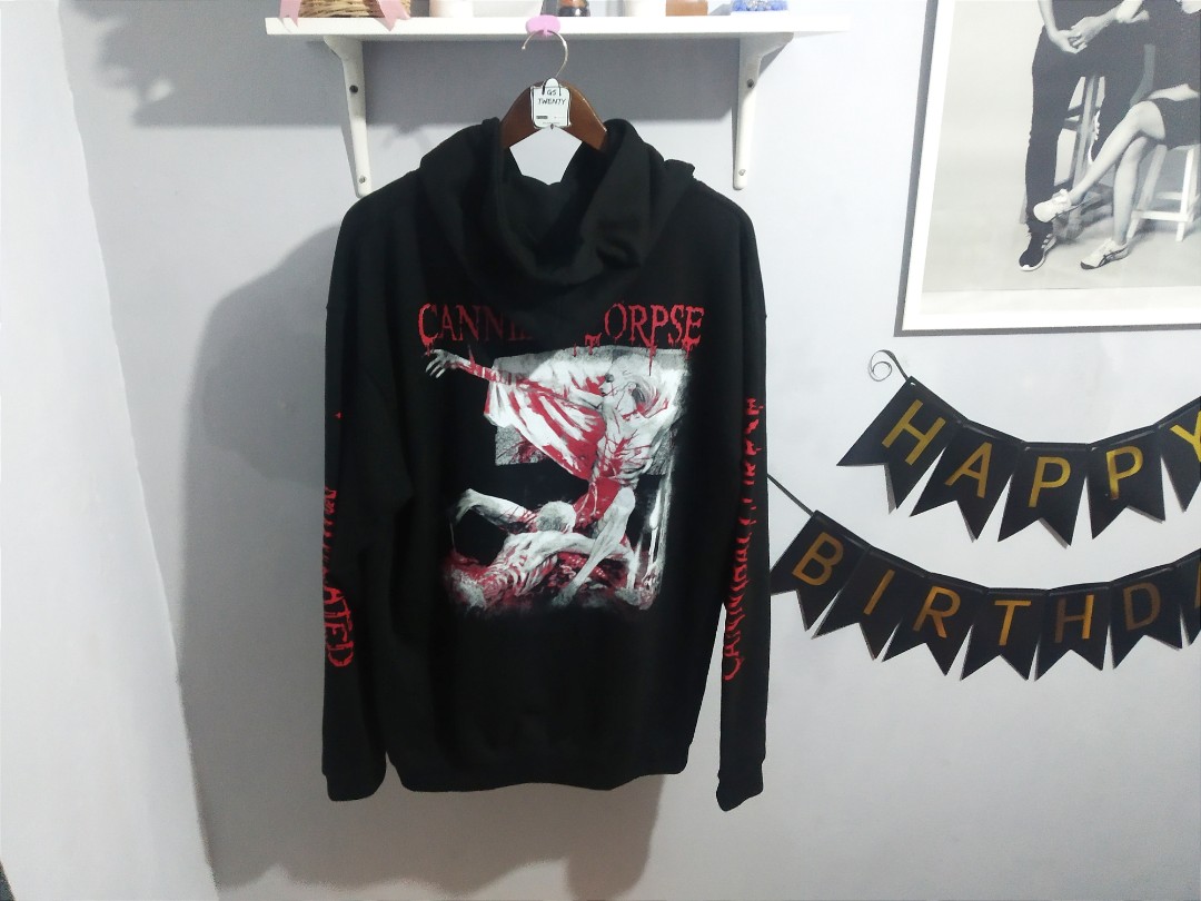 Hodie sweater band cannibal corpse original tomb of the mutilated ...