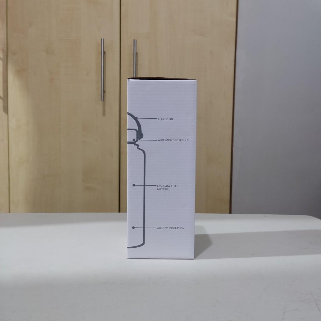 HydroFresh 1 L Stainless Steel Vacuum Flask Light Pink, Furniture ...