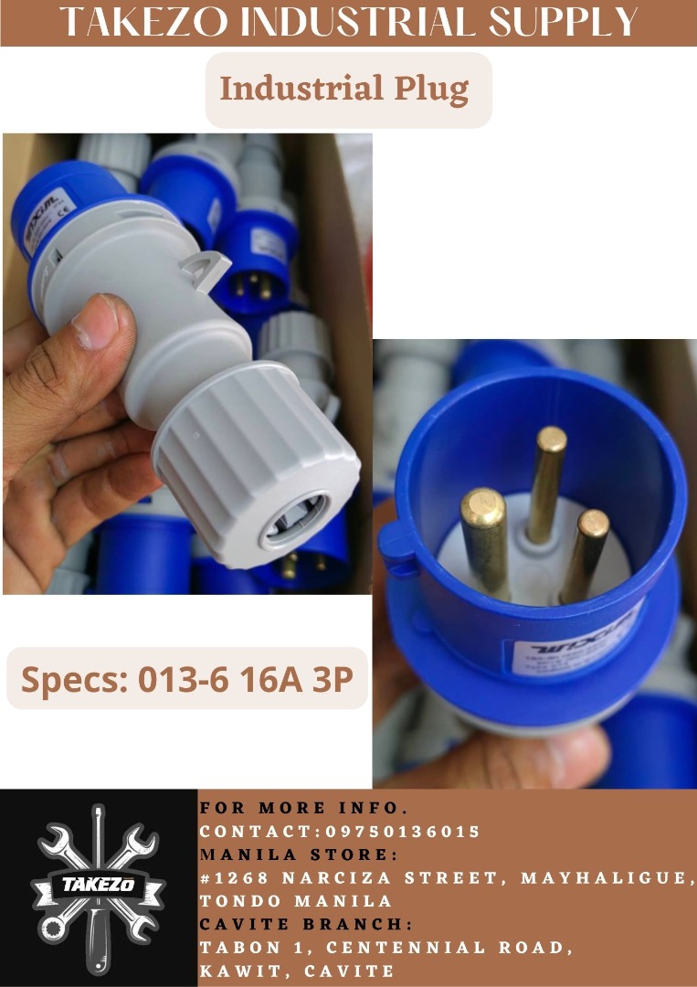Industrial Plug, Commercial & Industrial, Industrial Equipment on Carousell