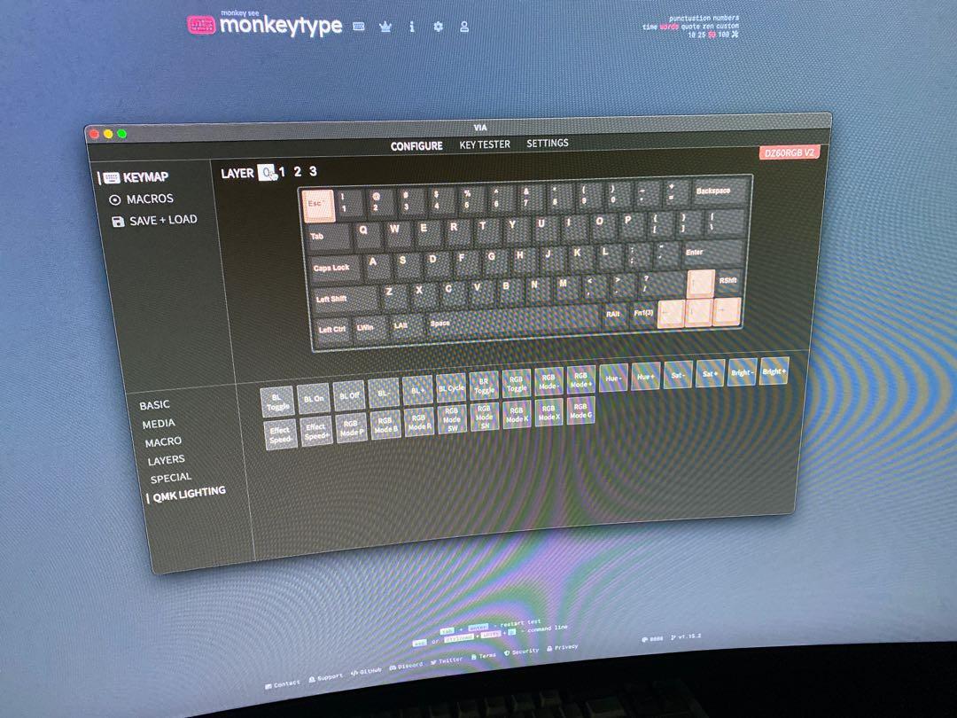 KBDFans Acrylic 60% Mechanical Keyboard, Computers & Tech, Parts ...