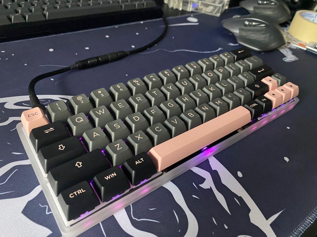 KBDFans Acrylic 60% Mechanical Keyboard, Computers & Tech, Parts ...