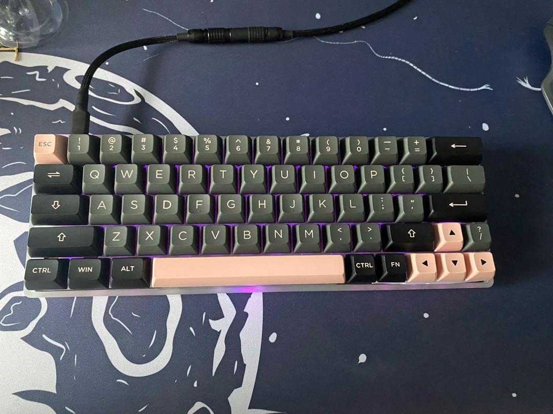 KBDFans Acrylic 60% Mechanical Keyboard, Computers & Tech, Parts ...