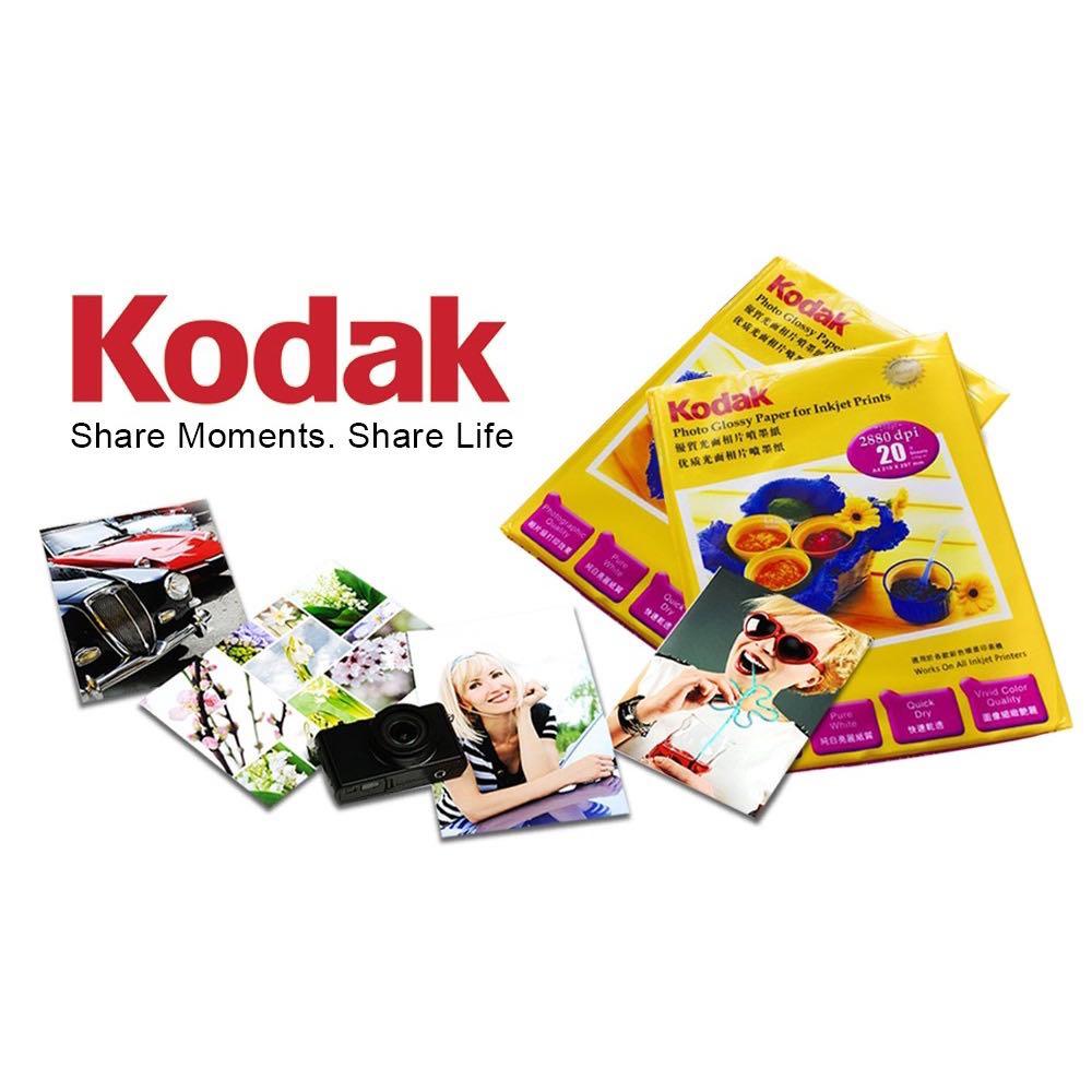KODAK SATIN Matte Photo Paper A4 Size 20 Sheets 260gsm Photography Photography Accessories kodak-satin-matte-photo-paper-a4-size-20-sheets-260gsm-photography-photography-accessories