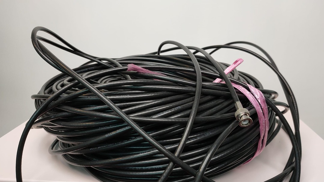 Large coil SDI Cable, Computers & Tech, Parts & Accessories, Cables ...