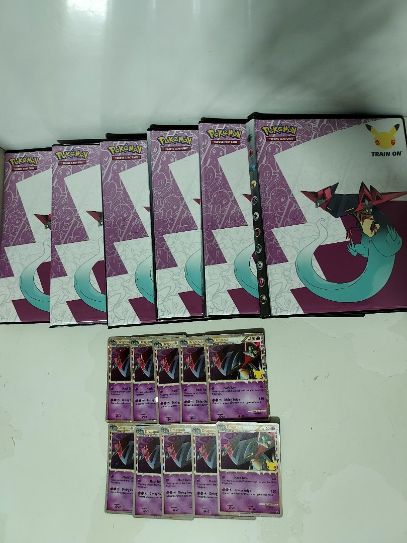 (Last 4 sets) Pokemon 25th celebration dragapult prime promo card and ...