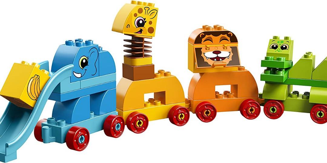 LEGO DUPLO My First Animal Brick Box 10863 Building Blocks (34 Pieces ...