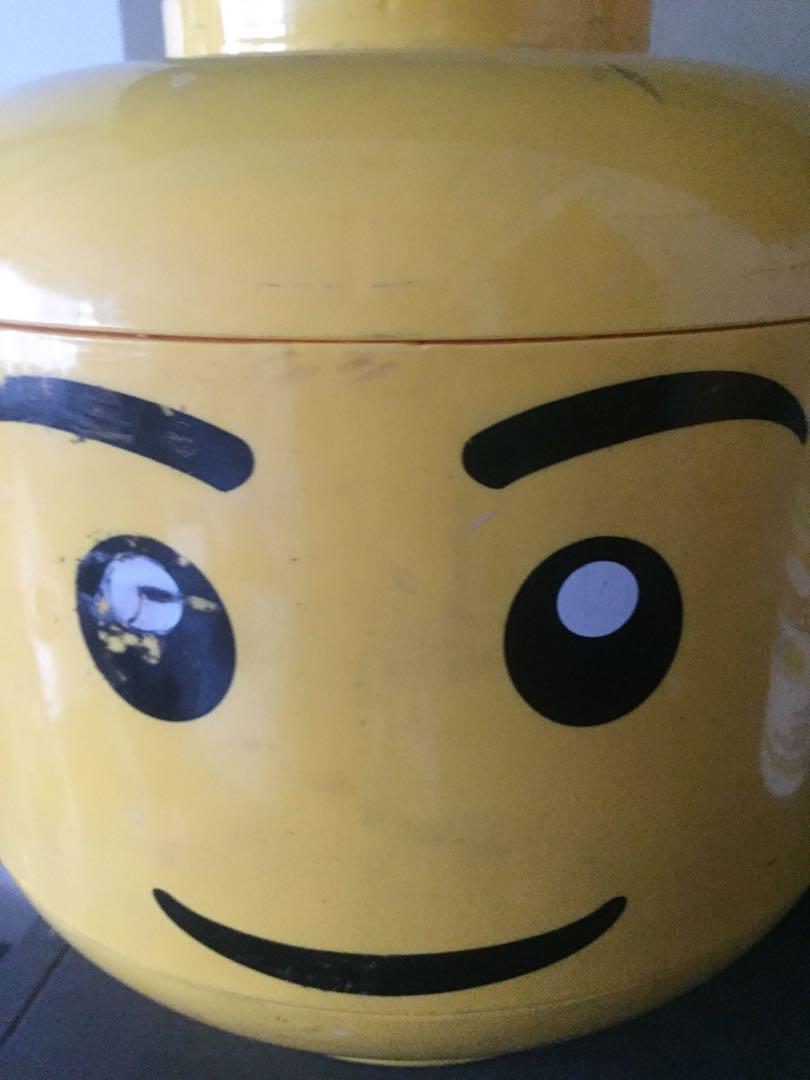 Lego Head Container // Brick Storage for Kids, Hobbies & Toys, Toys ...