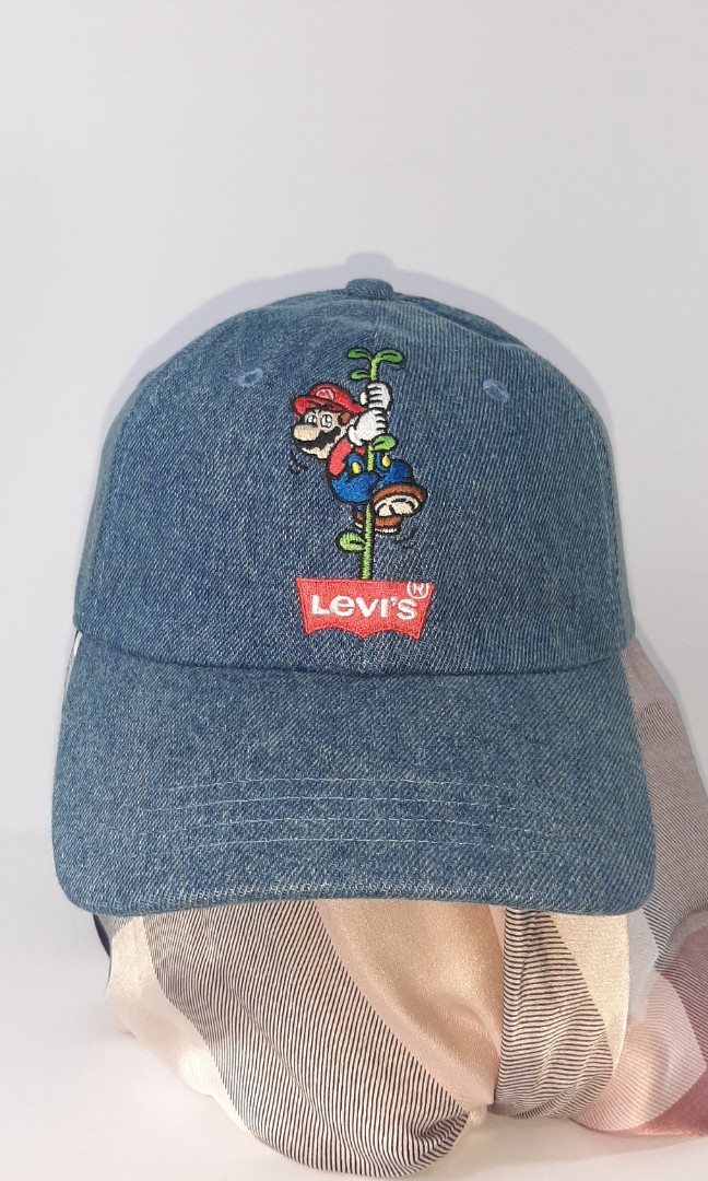 Levis x Super Mario Dad Hat, Men's Fashion, Watches & Accessories, Caps ...