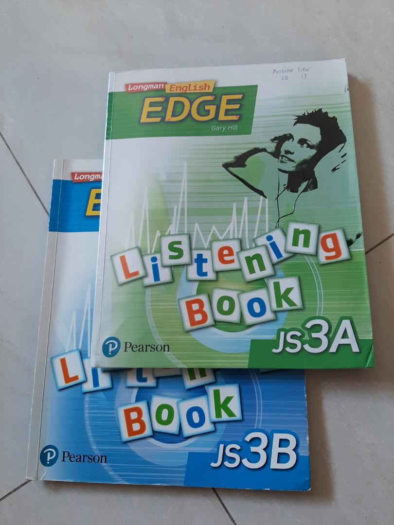 Longman English edge js3a 3b listening book, 興趣及遊戲, 書本 & 文具, 教科書 ...