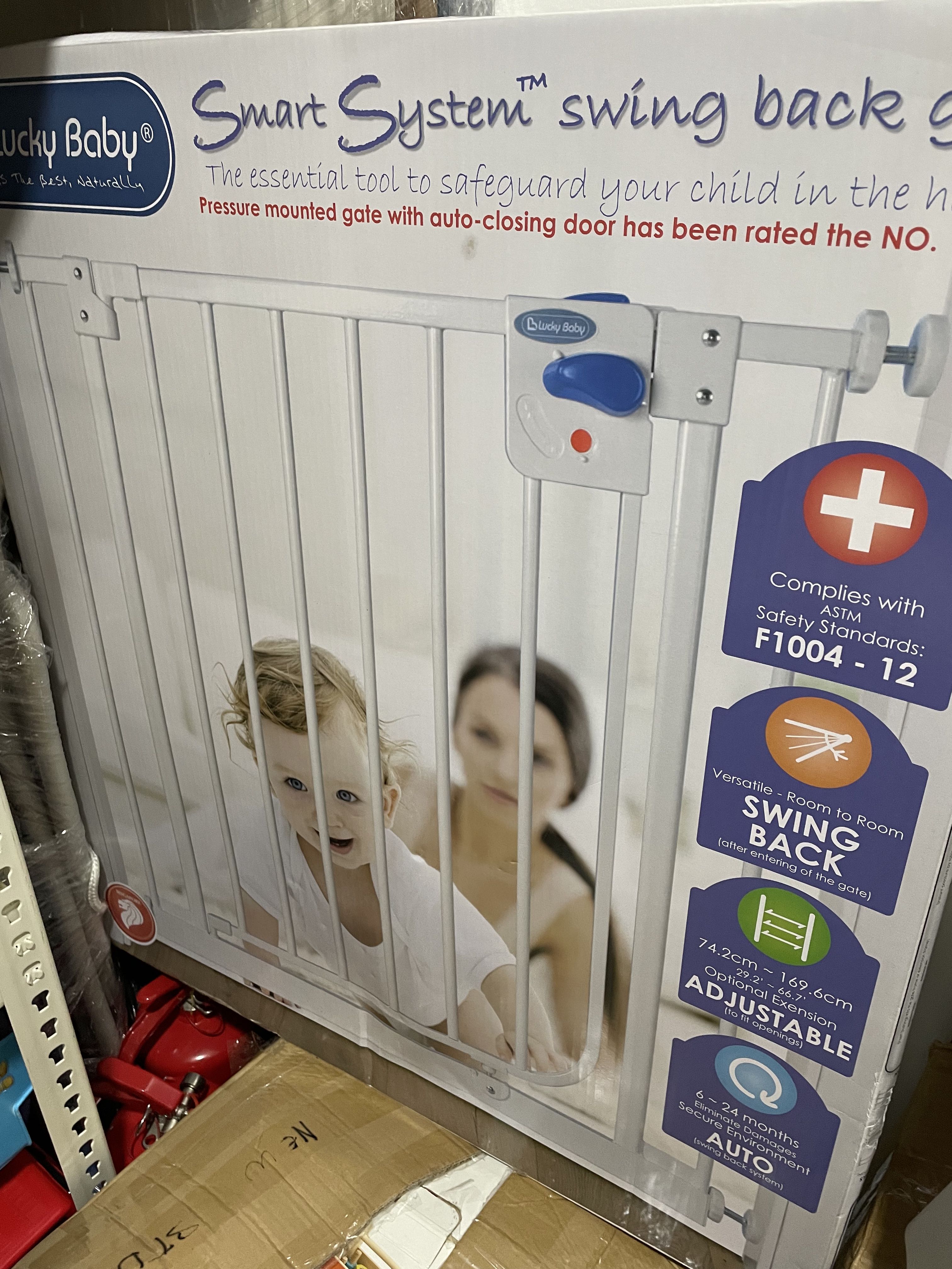 Lucky Baby Swing back gate, Babies & Kids, Baby Nursery & Kids ...