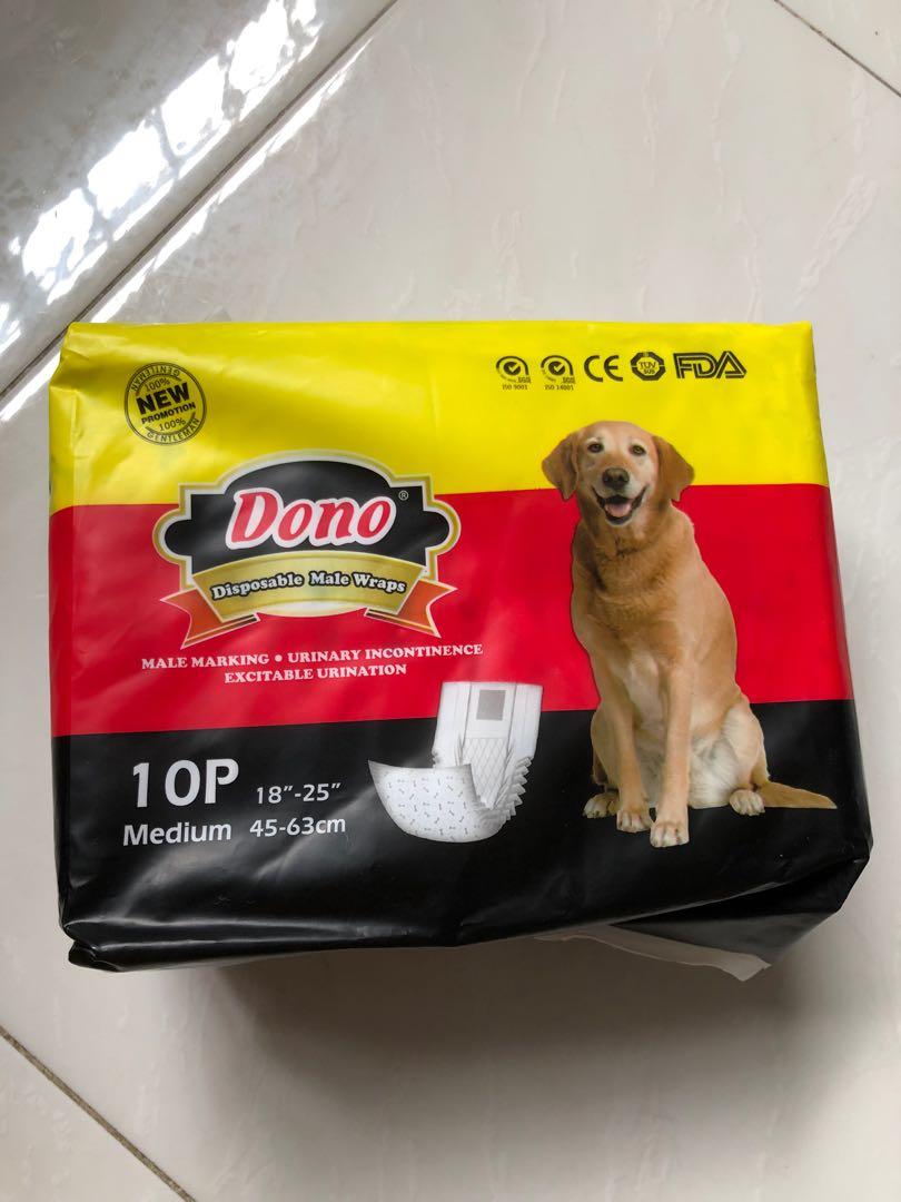 Male dog pampers, Pet Supplies, Homes & Other Pet Accessories on Carousell