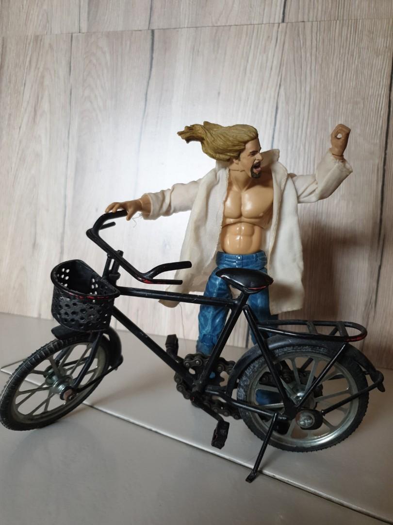 Man with bike figure collectable, Hobbies & Toys, Collectibles ...