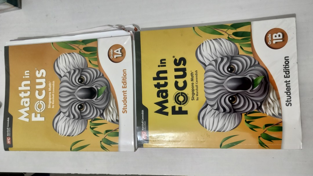 Math in Focus 1A and 1B, Hobbies & Toys, Books & Magazines, Textbooks ...