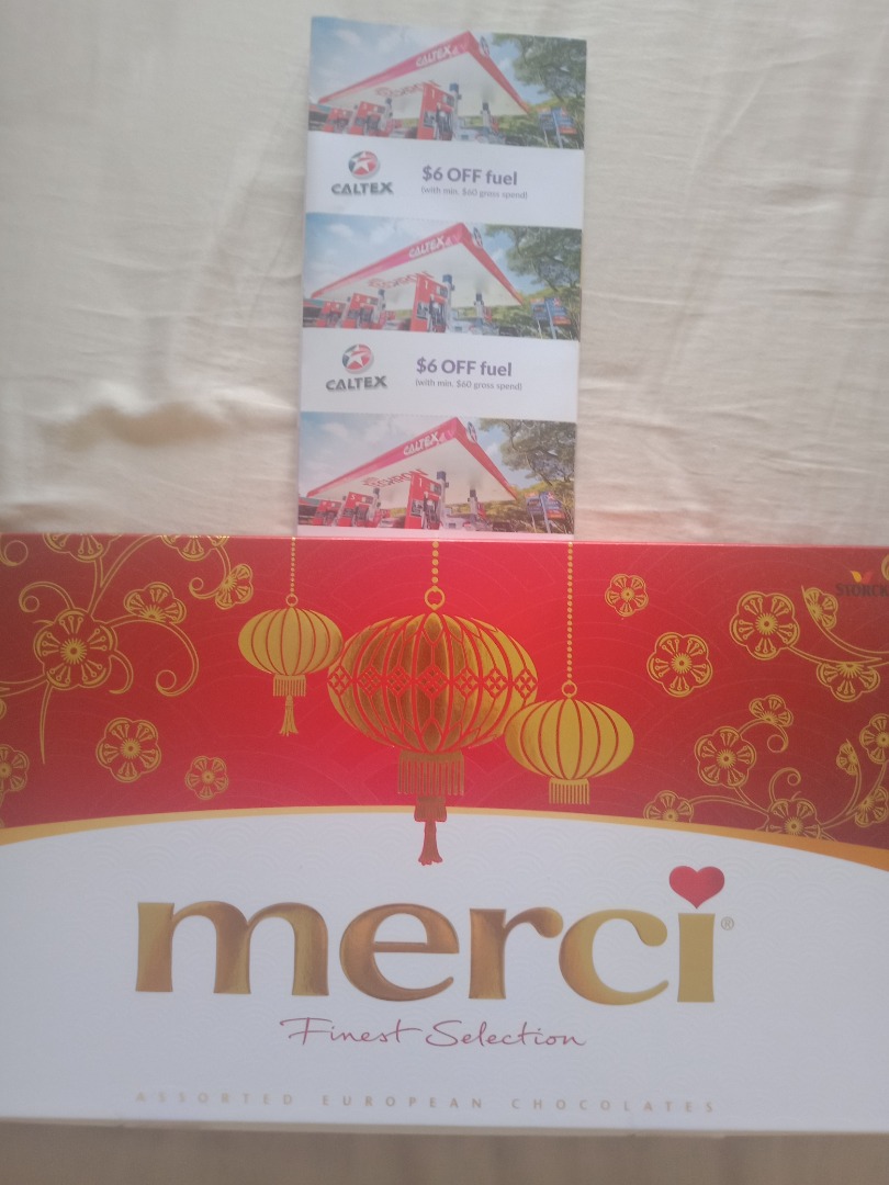 Merci chocolate 400g, Food & Drinks, Other Food & Drinks on Carousell
