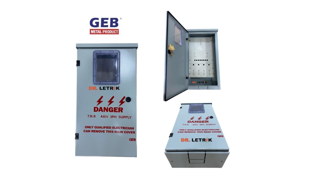Metal Outdoor Meter Box Three Phase GEB 241308 24'' x 13'' x 8 ...