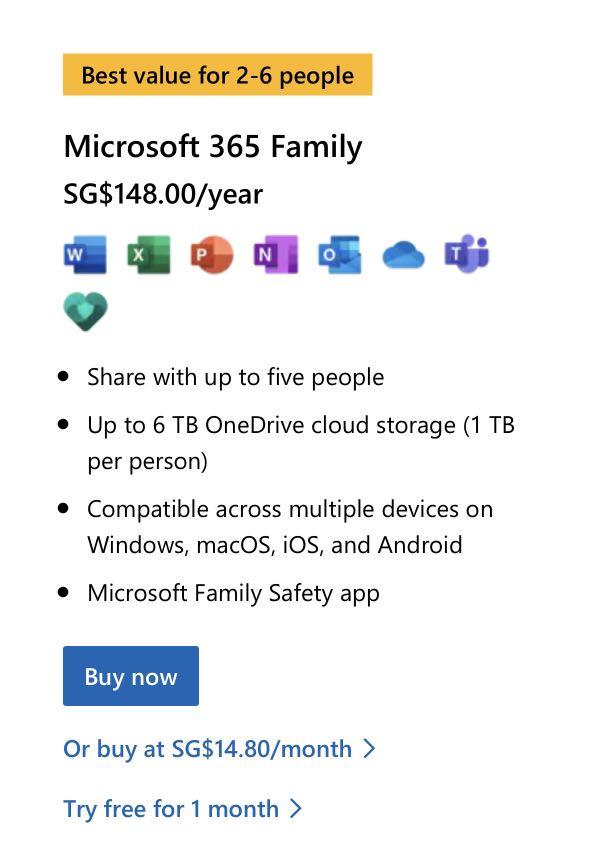 Microsoft 365 (1 year Subscription), Hobbies & Toys, Music & Media, CDs & DVDs on Carousell