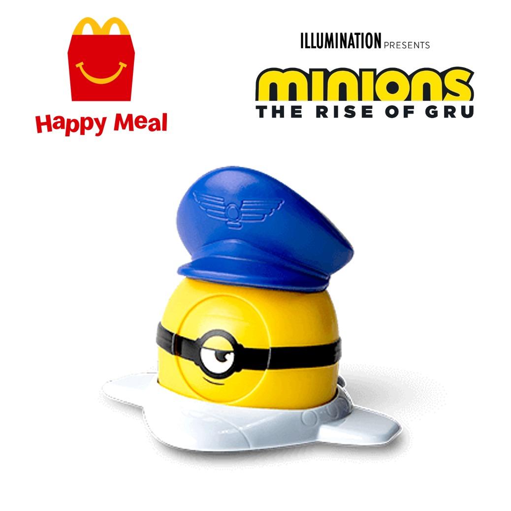 Minions 2 the Rise of Gru x McDonald’s Happy Meal Toy (Pilot Stuart ...