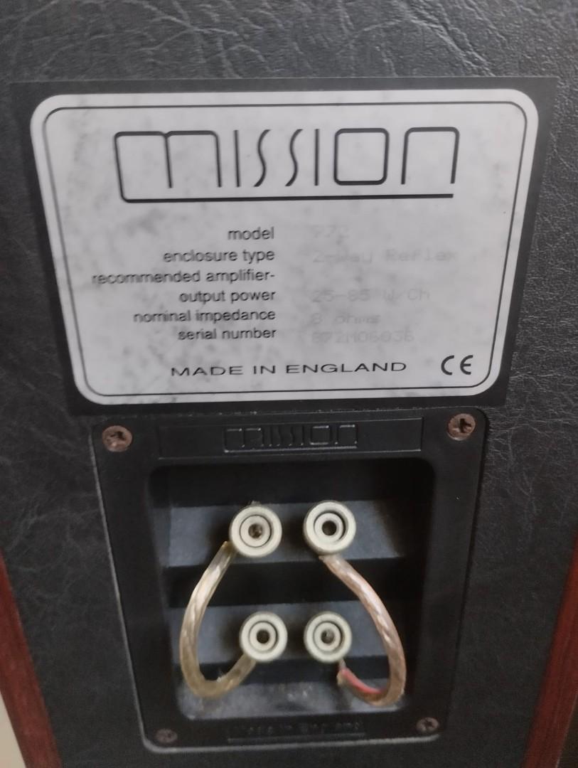 Mission speaker, Audio, Soundbars, Speakers & Amplifiers on Carousell