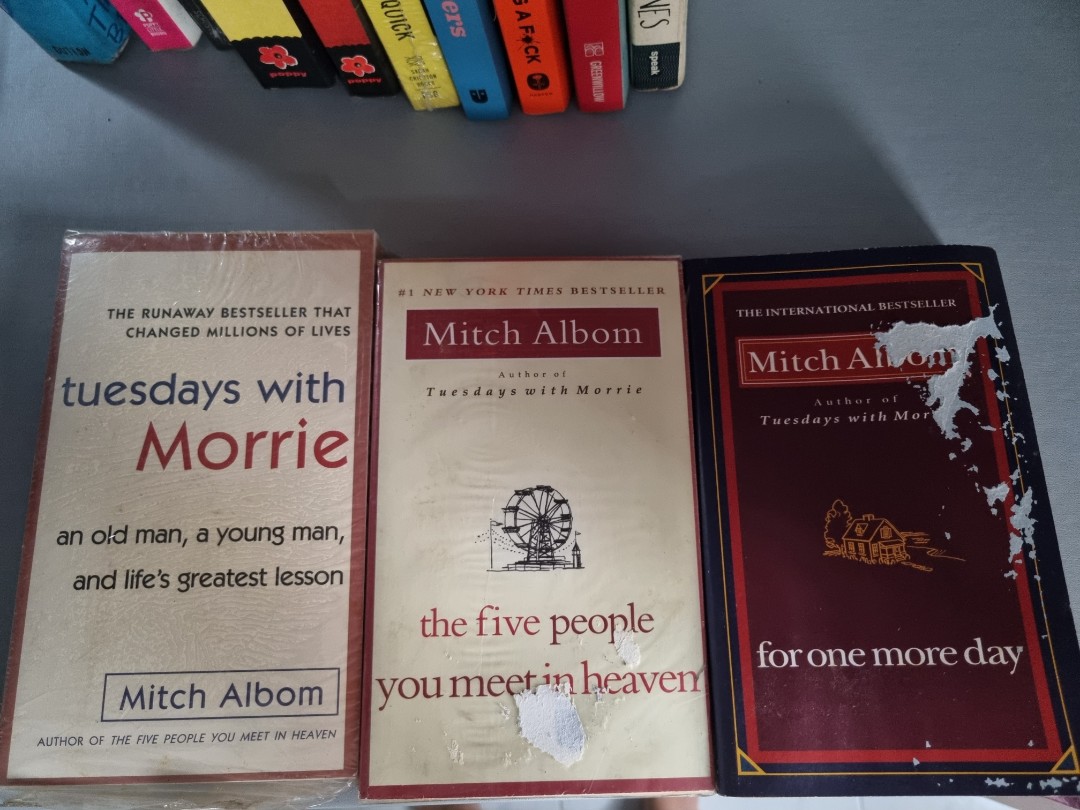 Mitch Albom Books Set, Hobbies & Toys, Books & Magazines, Fiction & Non ...