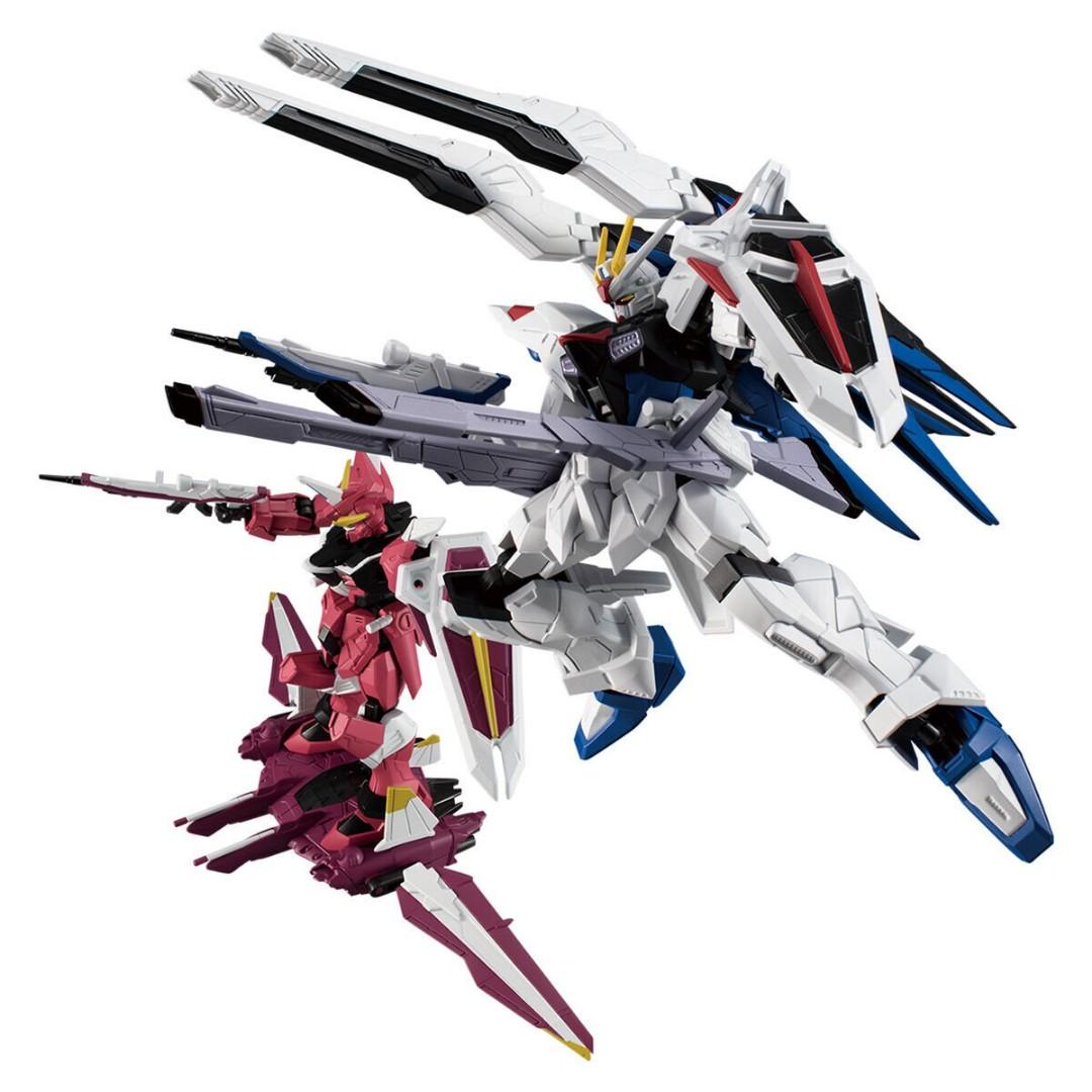MOBILE SUIT GUNDAM G-FRAME FA FREEDOM GUNDAM & JUSTICE GUNDAM OPTION ...