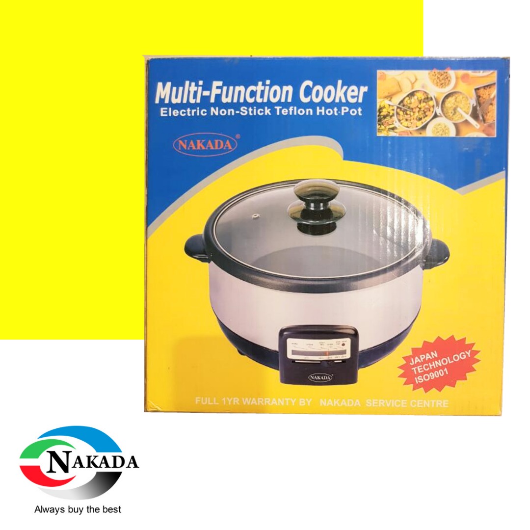 Multi Cooker Electric Non stick Teflon Hotpot, TV & Home Appliances ...