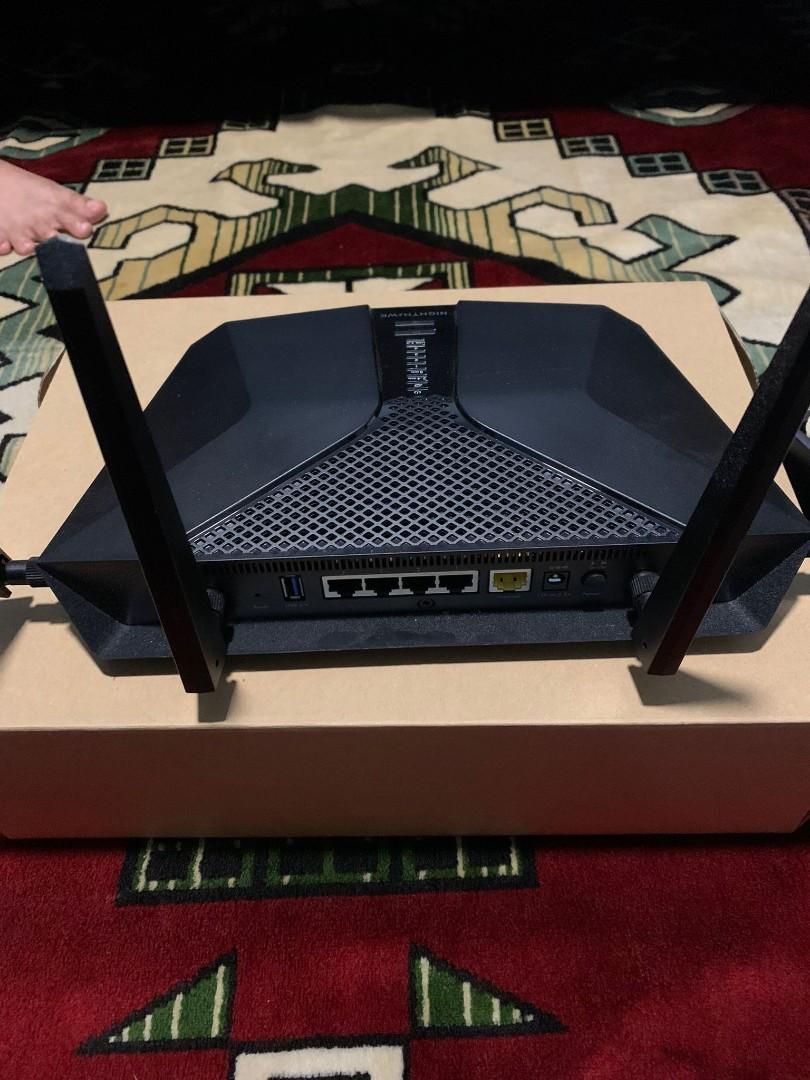 NetGear NightHawk Router AX4200 Model# RAX43, Computers & Tech, Parts ...