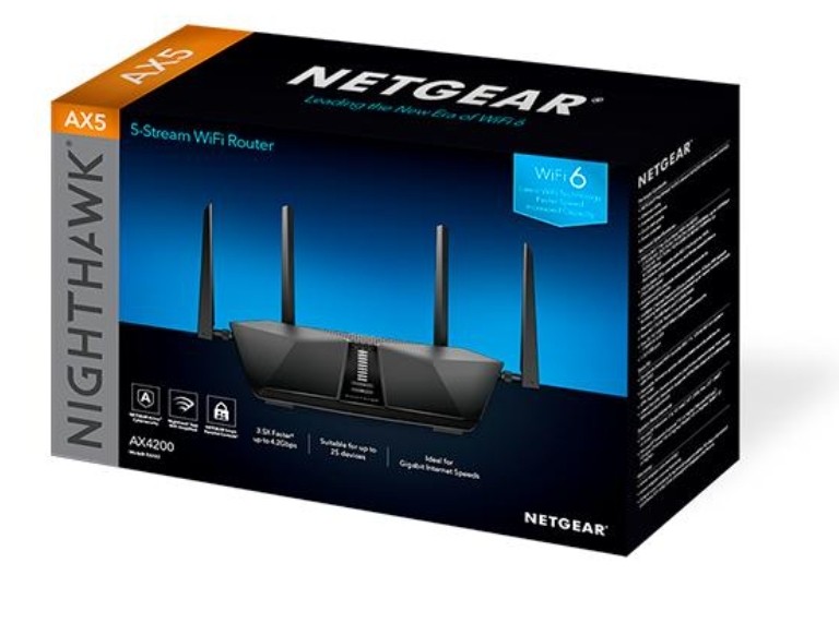 NetGear NightHawk Router AX4200 Model# RAX43, Computers & Tech, Parts ...