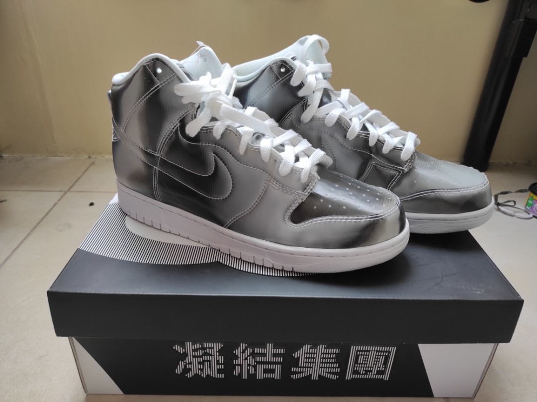 Nike x CLOT Dunk High Flux, Men's Fashion, Footwear, Sneakers on Carousell