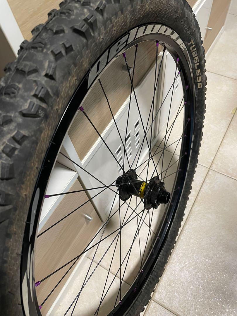 Nukeproof front wheel, Sports Equipment, Bicycles & Parts, Parts ...