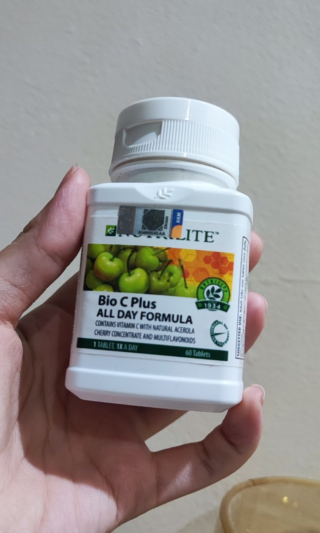 Nutrilite bio c all day formula vitamin c 60tabs, Health & Nutrition ...