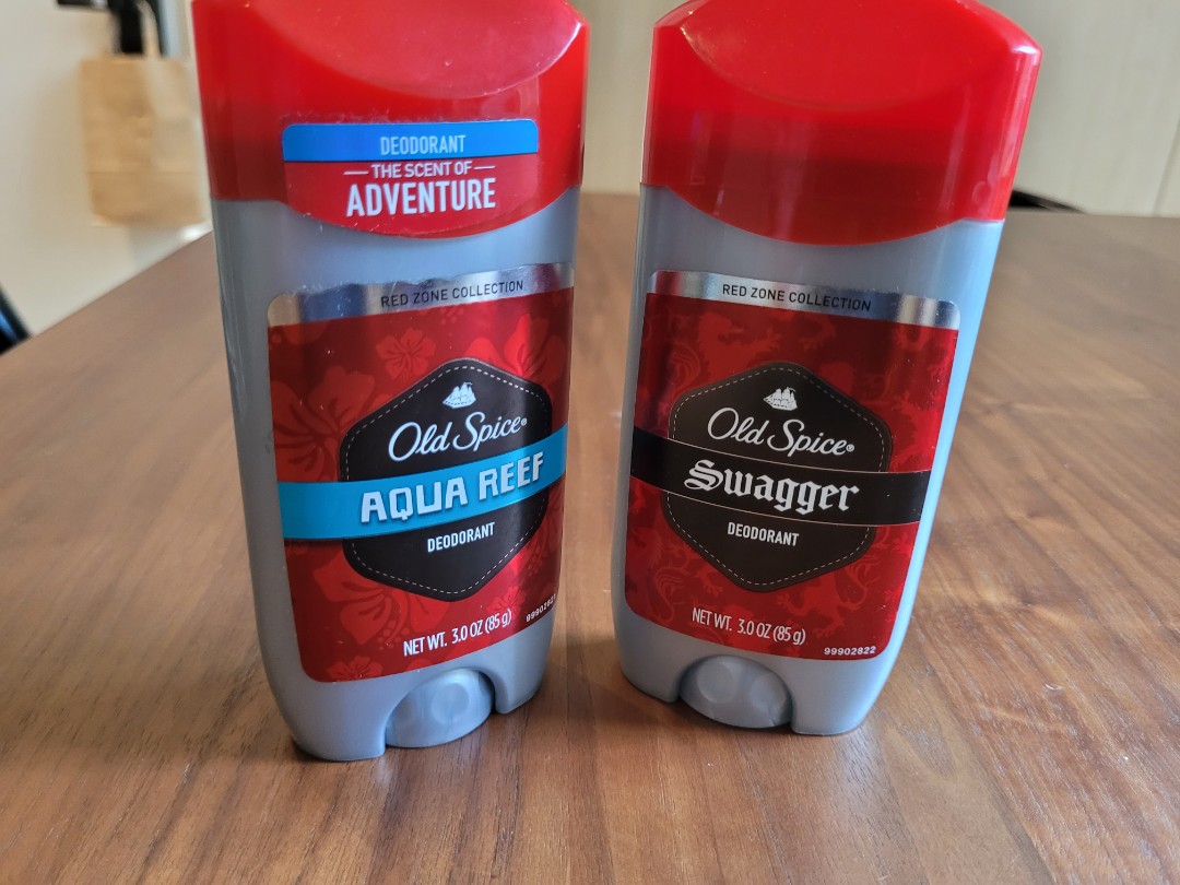 Original Old Spice Swagger and Aqua Reef, Beauty & Personal Care ...