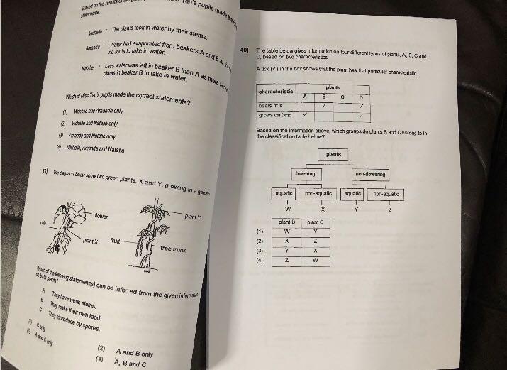 P5 Science MCQ by Topic (2012-2016), Hobbies & Toys, Books & Magazines ...