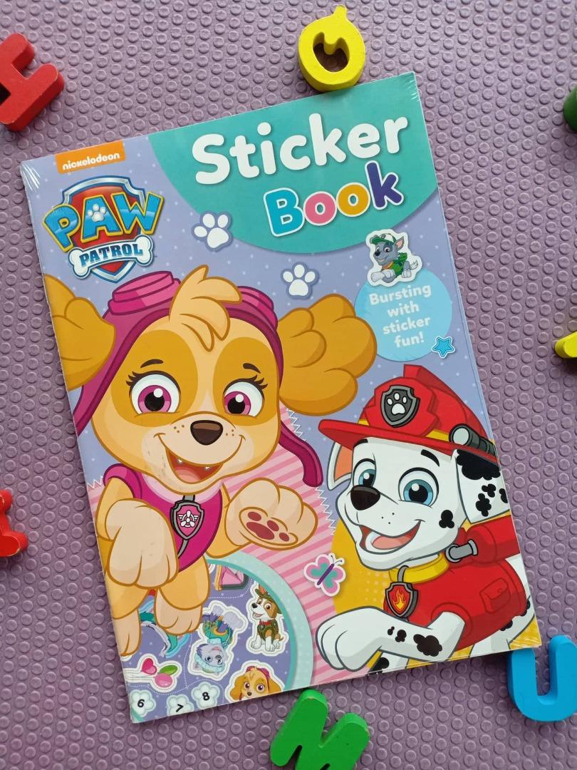 Paw Patrol Sticker Books Collection, Hobbies & Toys, Books & Magazines ...