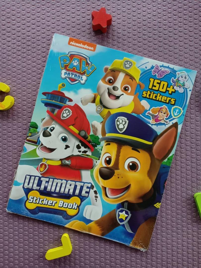 Paw Patrol Sticker Books Collection, Hobbies & Toys, Books & Magazines ...