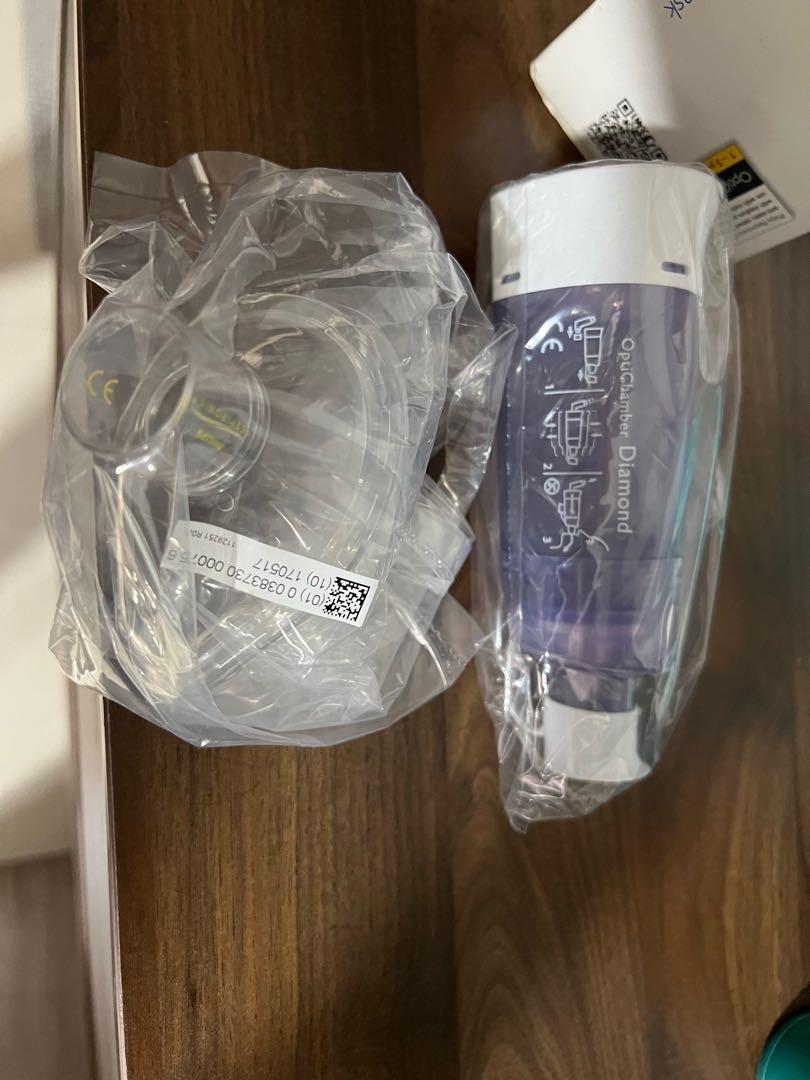 PHILIPS RESPIRONICS OptiChamber Diamond Antistatic Valve Inhalation ...